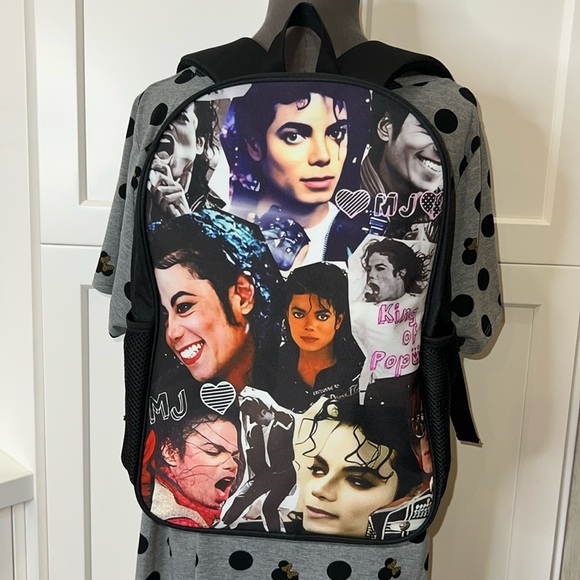 Source Unknown | Accessories | Rare Michael Jackson Nwot Backpack Bad ...